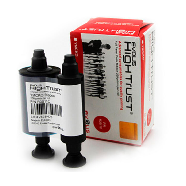 Ribbon Evolis YMCKO R3011 - 200 Imp • Printer CardShop