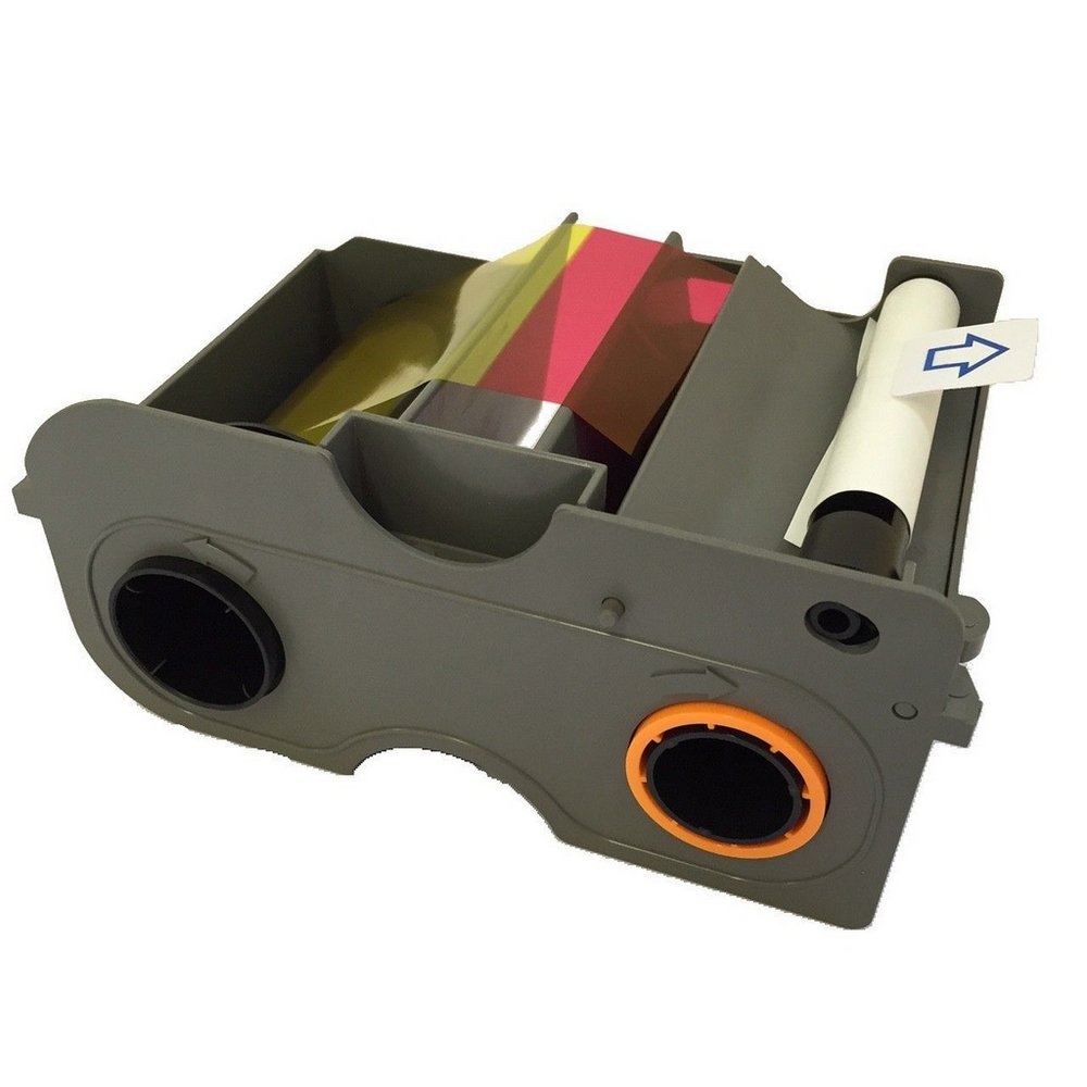 Ribbon Fargo Color YMCKOK 045010 DTC1000/1250e - 200 Imp - Printer Card ...